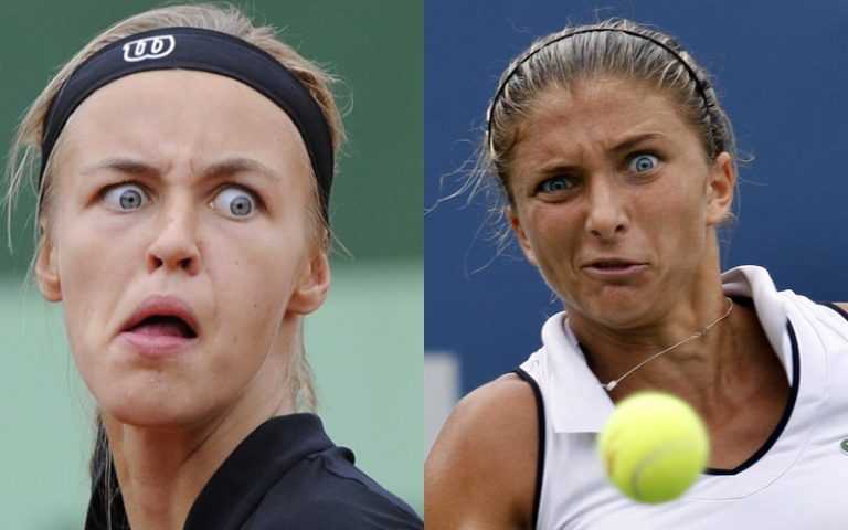 Laughing on the Court: 25 Hilarious Photos from Women's Tennis - SmiFresh